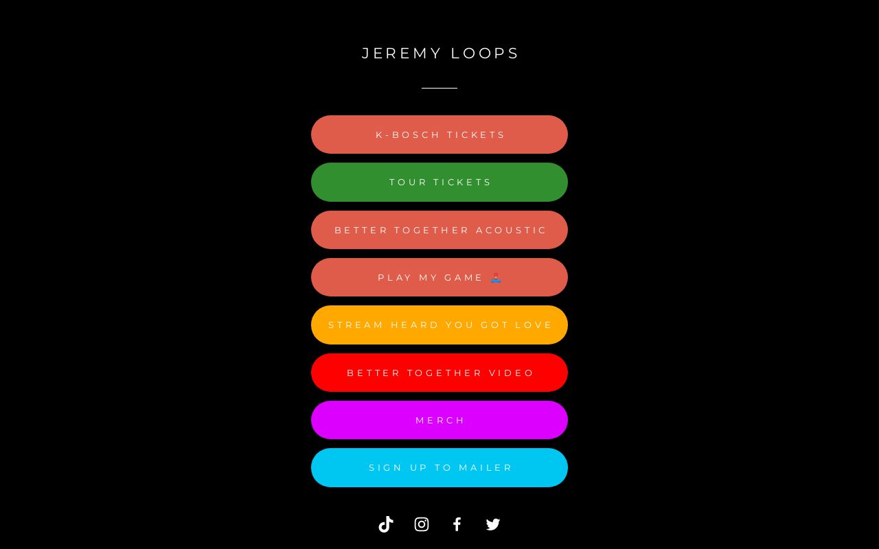 Jeremy Loops Link In Bio
